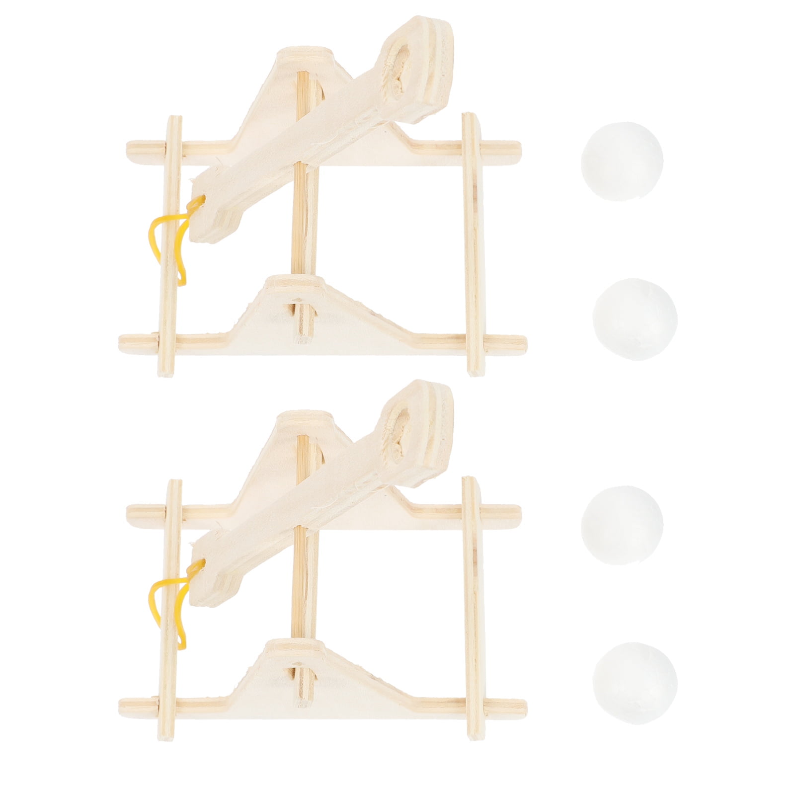2 Pcs Science Models Building Projects Catapult Toy Toys Kids Kits ...