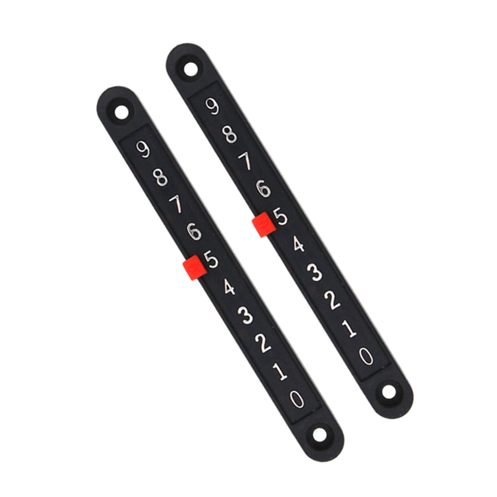 2 Pcs Scoring Pool Table Football Scorekeeper Black Counters - Walmart.com