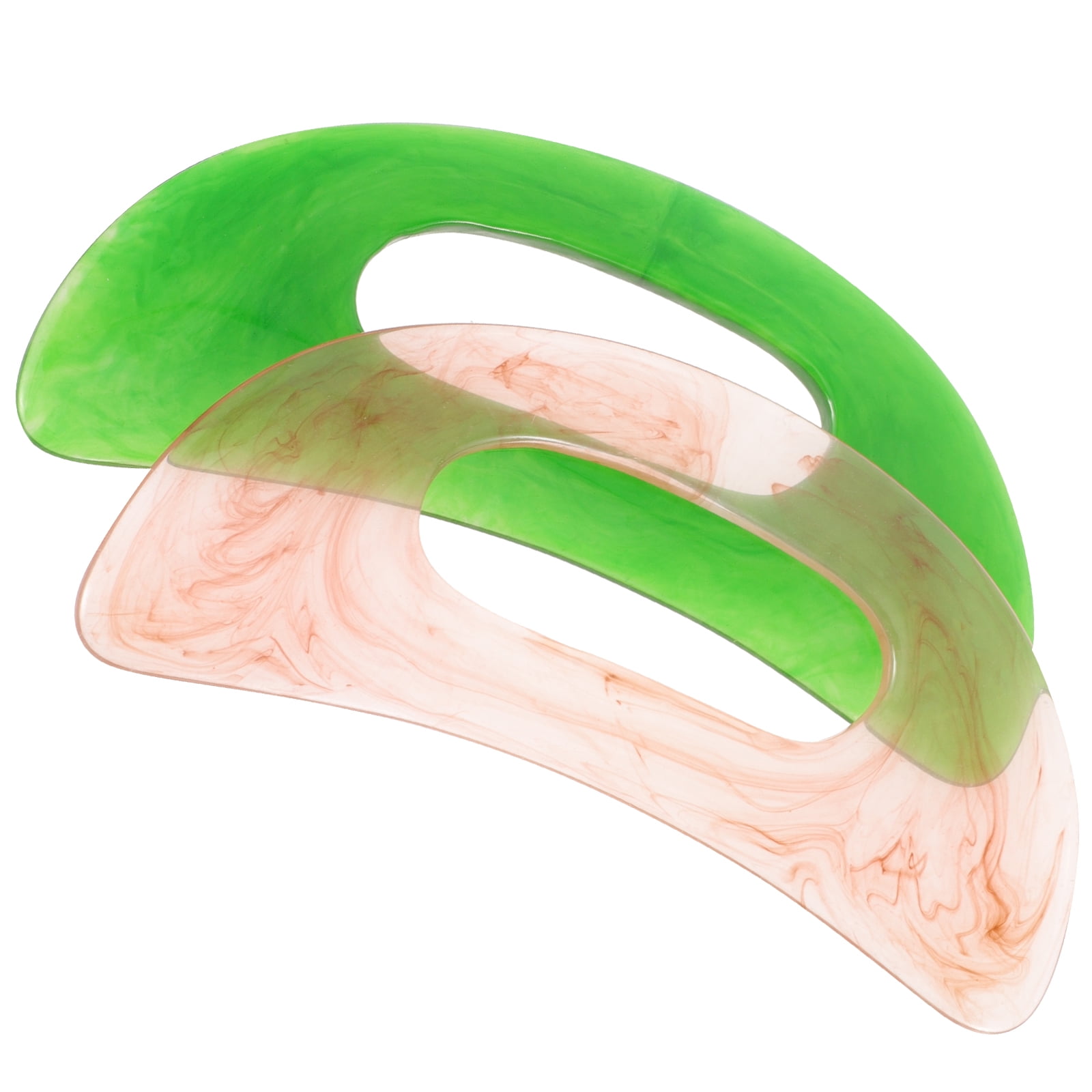 2 Pcs Scraping Board Massage Stick Gua Sha Tablets Travel - Walmart.com