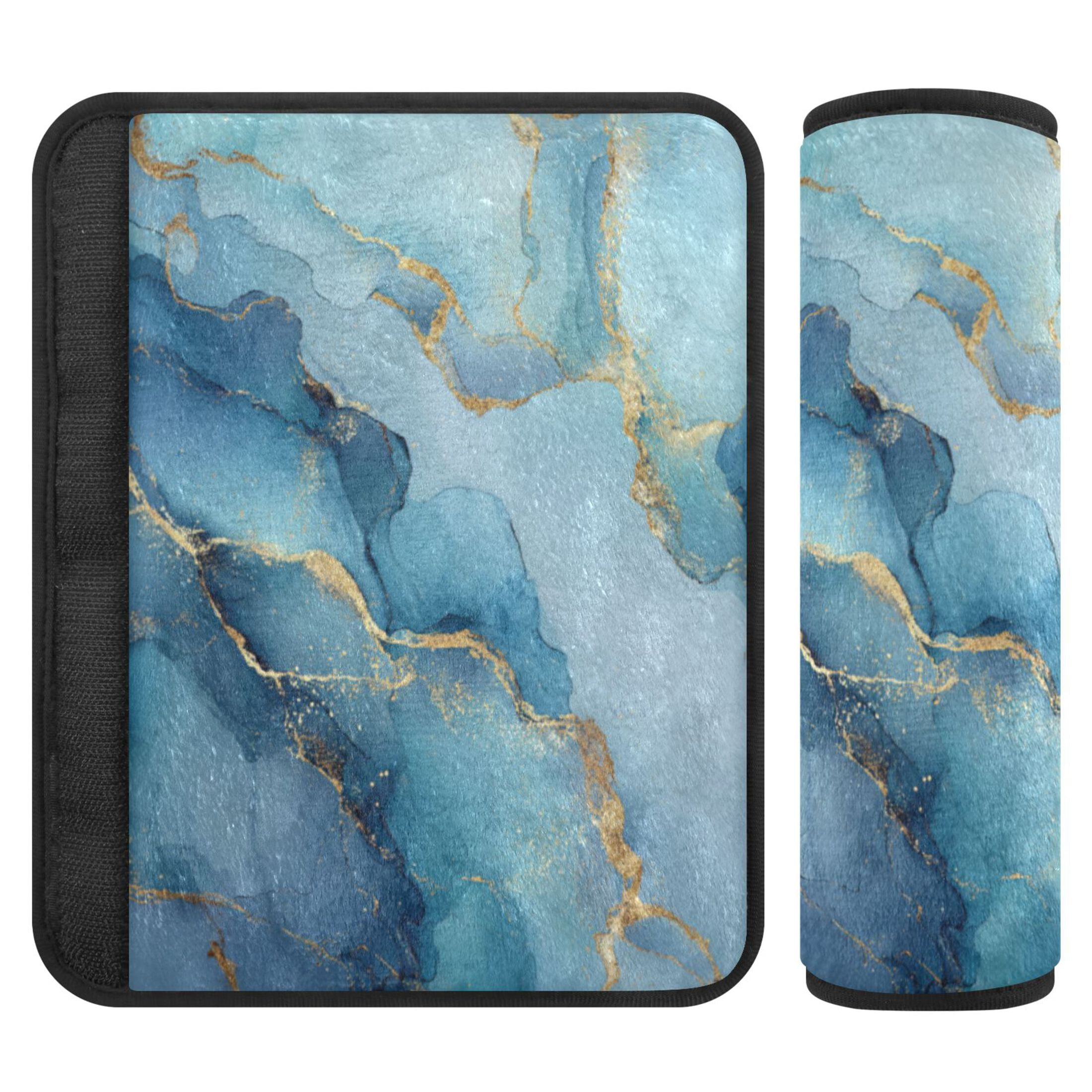 2 Pcs Seat Belt Strap Covers Pad for Car Soft Flannel Car Seat Belt ...