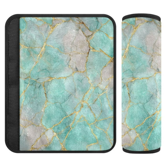 2 Pcs Seat Belt Strap Covers Pad for Car Soft Flannel Car Seat Belt ...