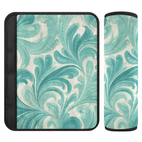 2 Pcs Seat Belt Strap Covers Pad for Car Soft Flannel Car Seat Belt ...