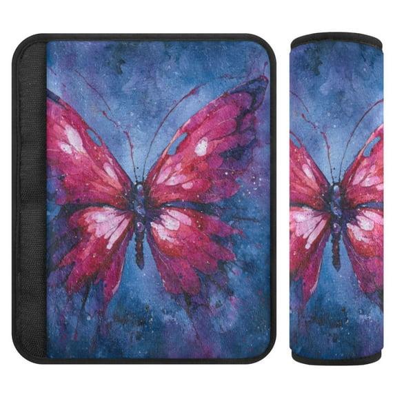 2 Pcs Seat Belt Strap Covers Pad for Car Soft Flannel Car Seat Belt ...