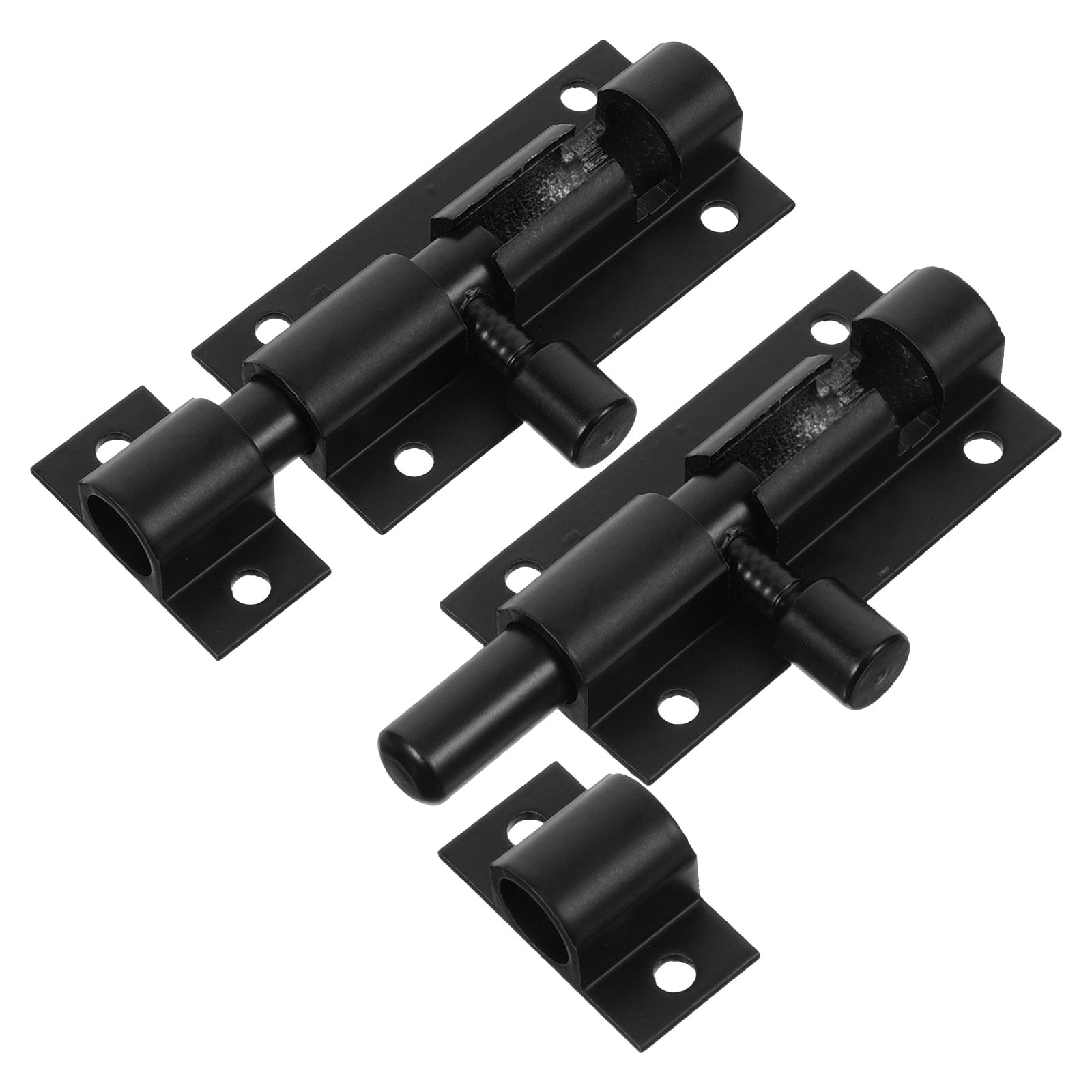 2 Pcs Security Door Latch Door Lock Gate Latch Door Security Latch Shed ...