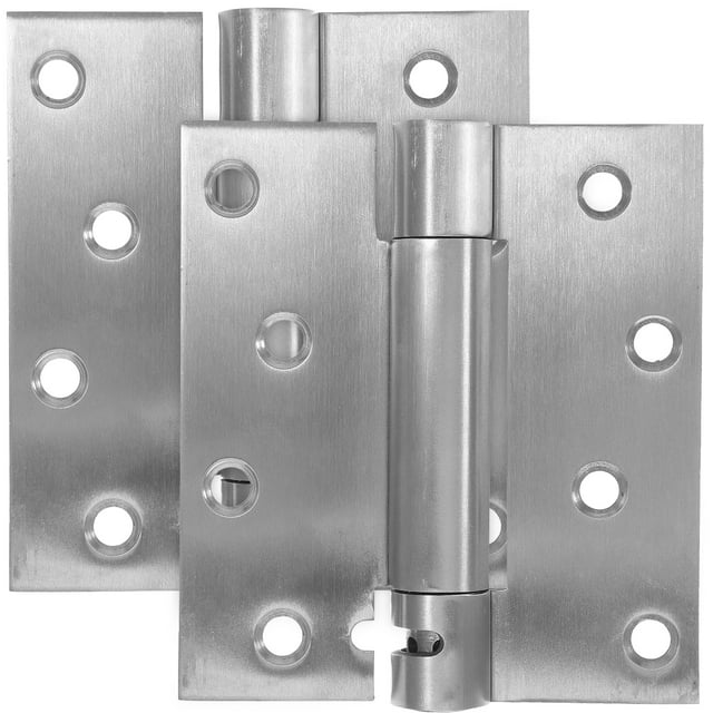 2 Pcs Self Closing Hinges for Doors Spring High Strength - Walmart.com