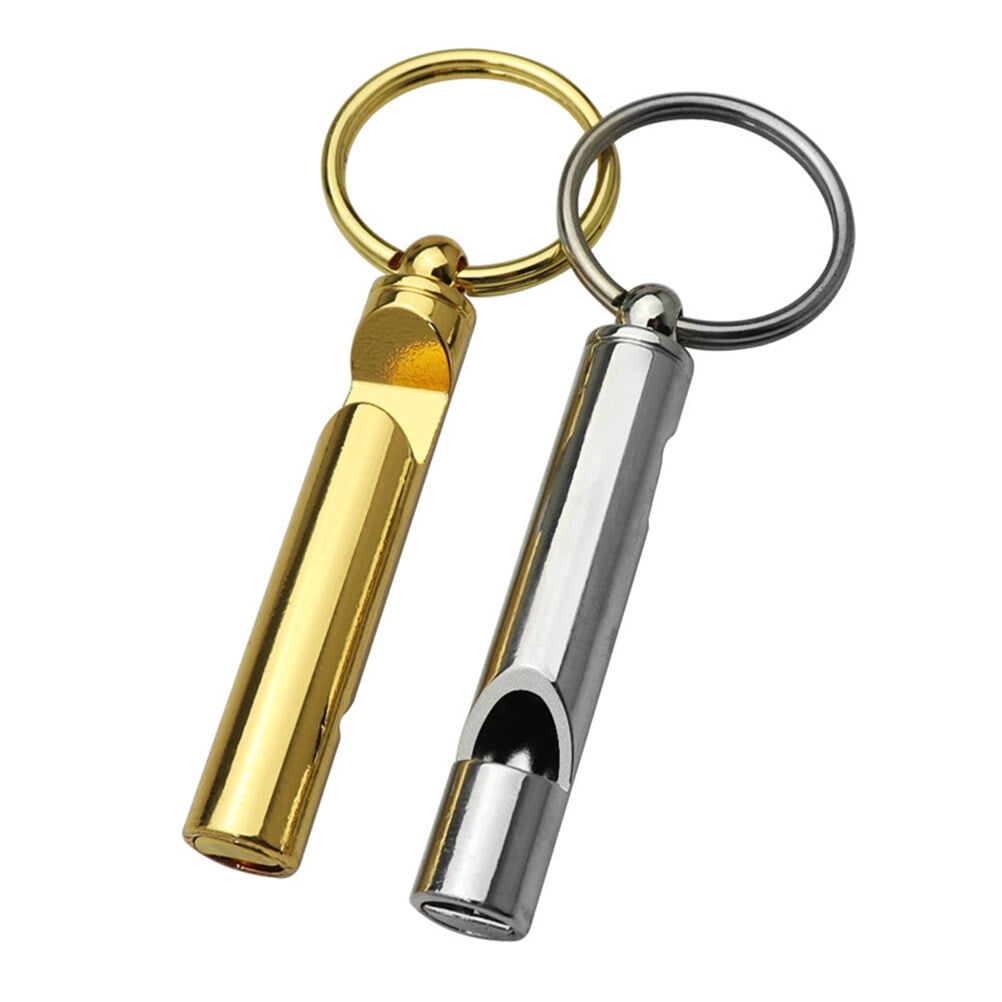 2 Pcs Self Defence Defense Whistle Bottle Opener Easy Storage - Walmart.com