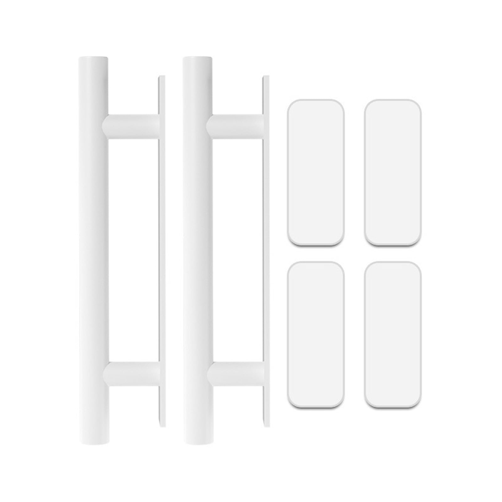 2 Pcs Self-adhesive Drawer Pulls Dressers Wardrobe Handles Kitchen ...