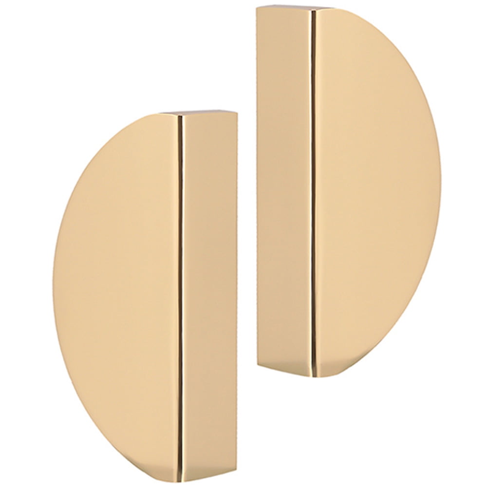 2 Pcs Semicircular Handle Door Knob Dresser Handles Furniture Handles ...