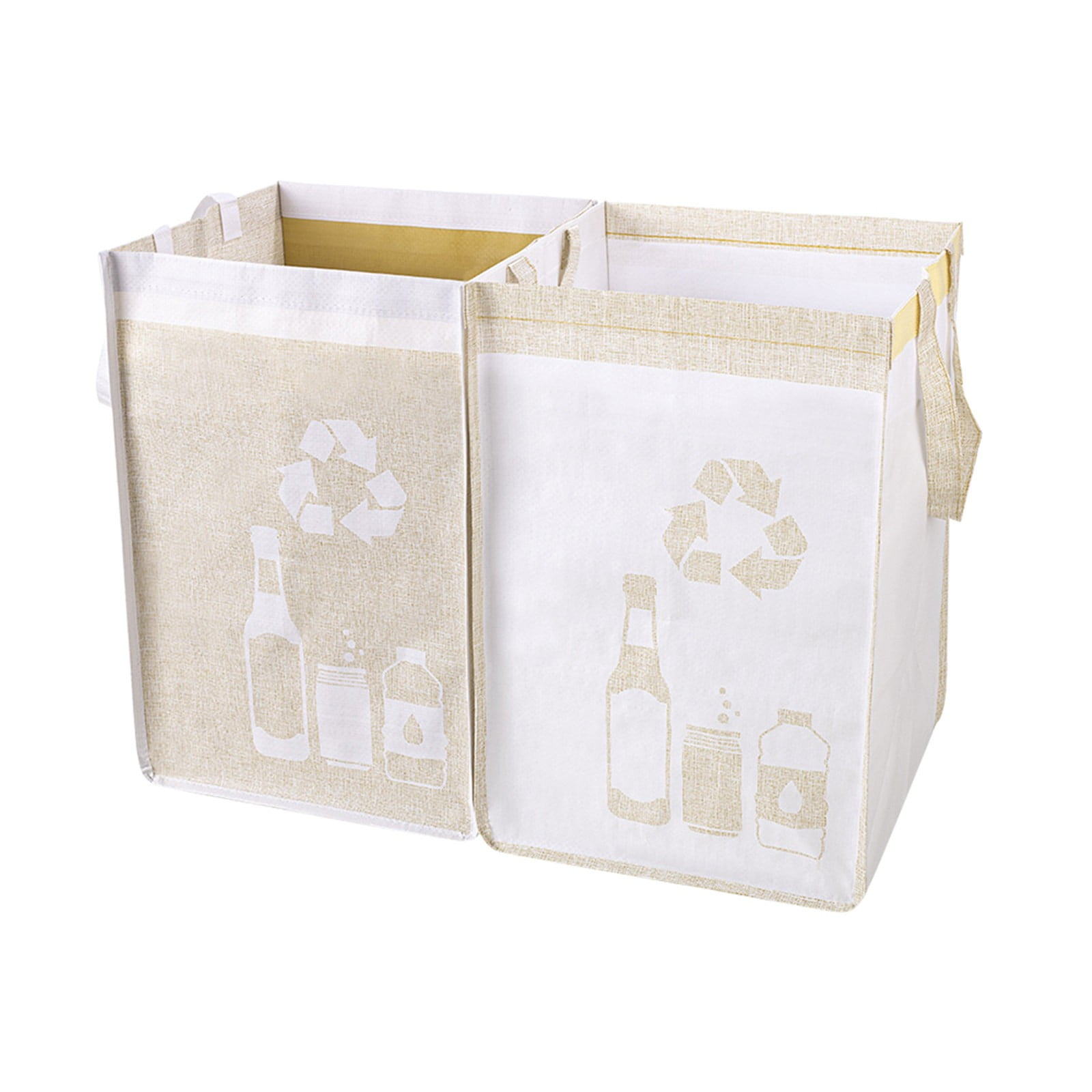 2 Pcs Separate Recycling Waste Bags,Recycle Waste Bag for Kitchen Home ...