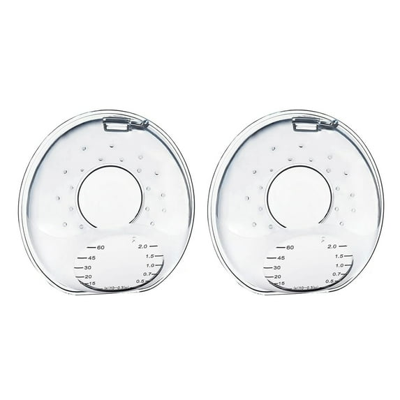 2 Pcs/Set Milk Collector,Reusable Breast Shells,Breast Milk Collector ...