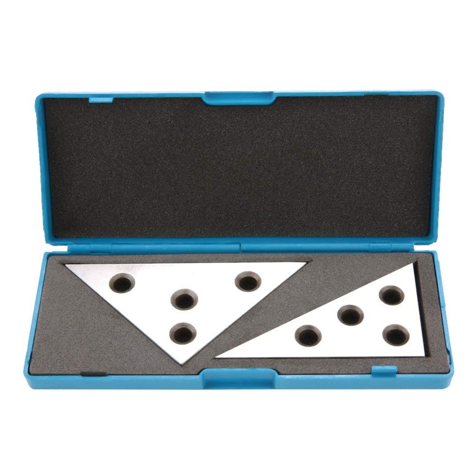 2 Pcs/Set Solid Angle Plates, Angle Block Set, 30-60-90 & 45-45-90 ...