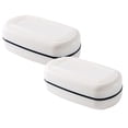2 Pcs Shampoo Bar Holder Travel Case, Large Soap Holder, Travel Soap ...