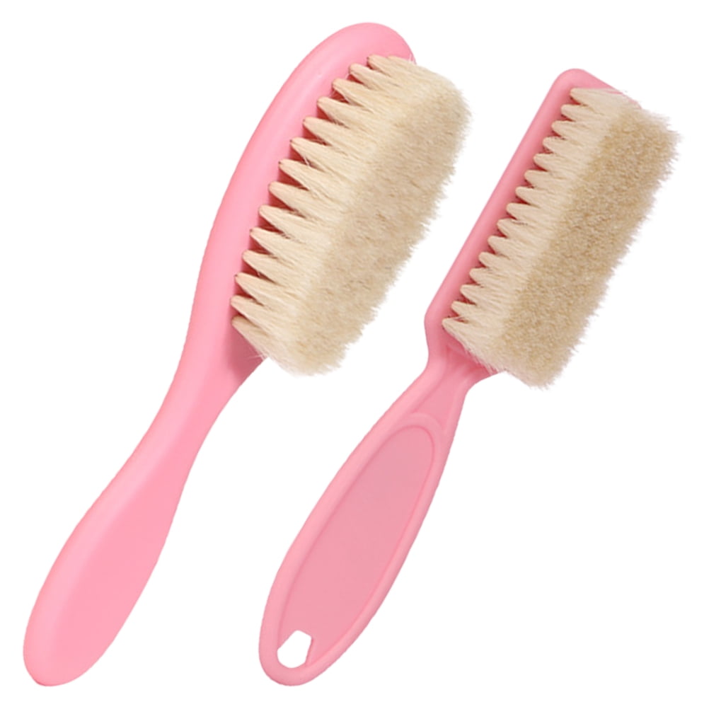 HOMEMAXS Baby Head Scalp Brush for Bathing with Wool and Plastic ...