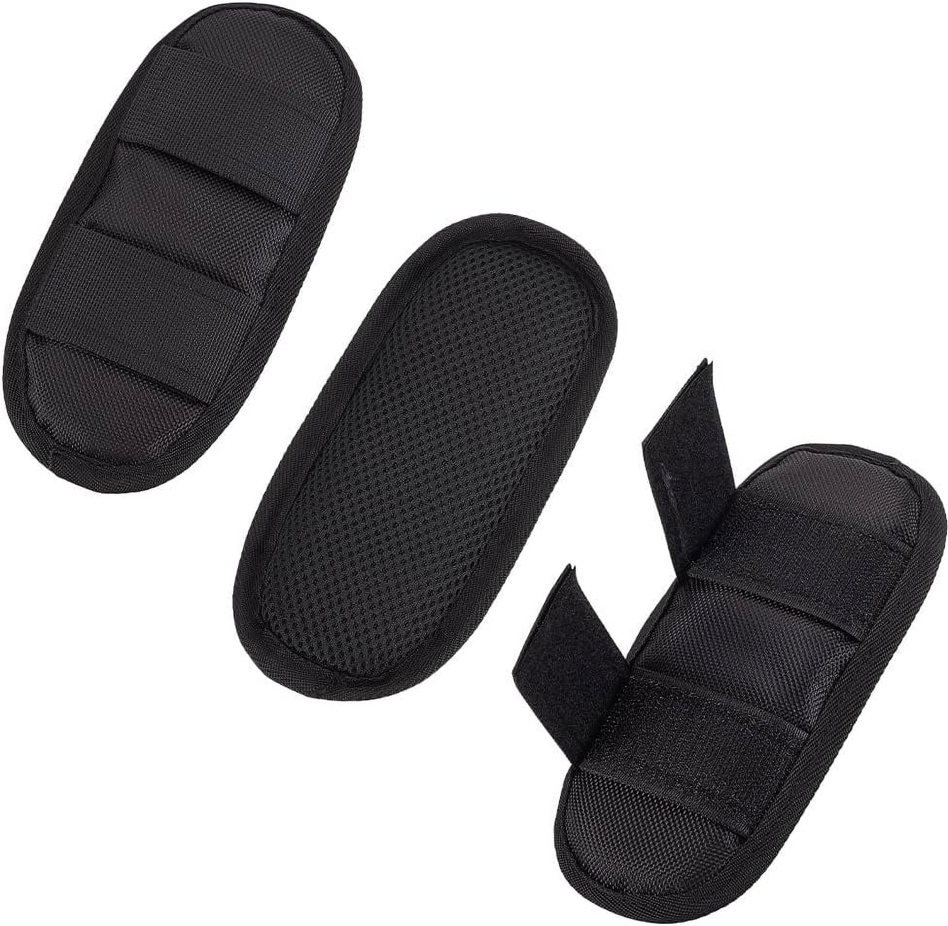 2 Pcs Shoulder Strap Pad Black Detachable Backpack Shoulder Pad ...