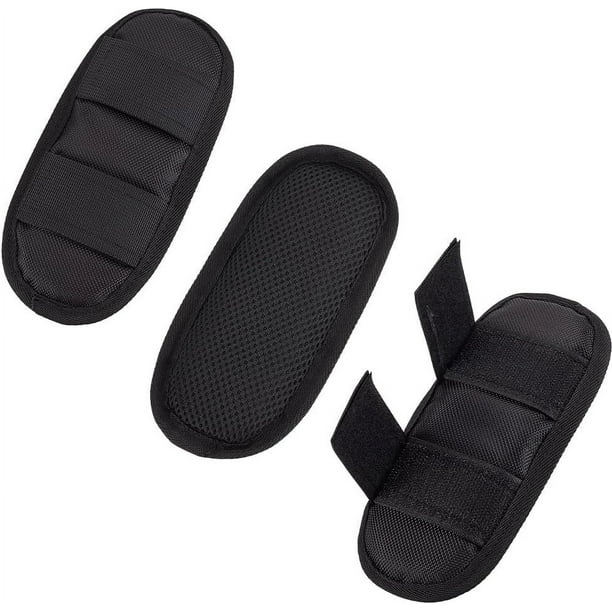 2 Pcs Shoulder Strap Pad Black Detachable Backpack Shoulder Pad ...