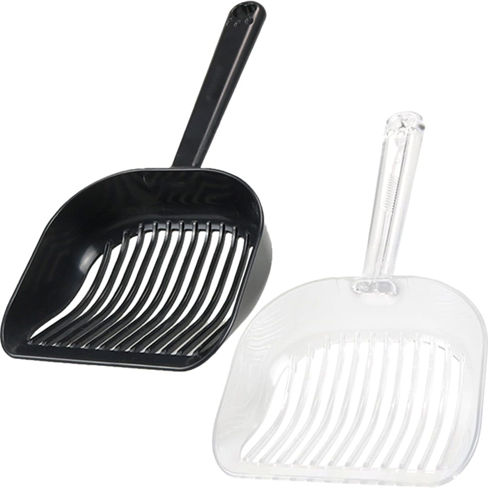 2 Pcs Shovel Cat Litter Cleaning Scooper Pooper for Cats Pet Mental ...