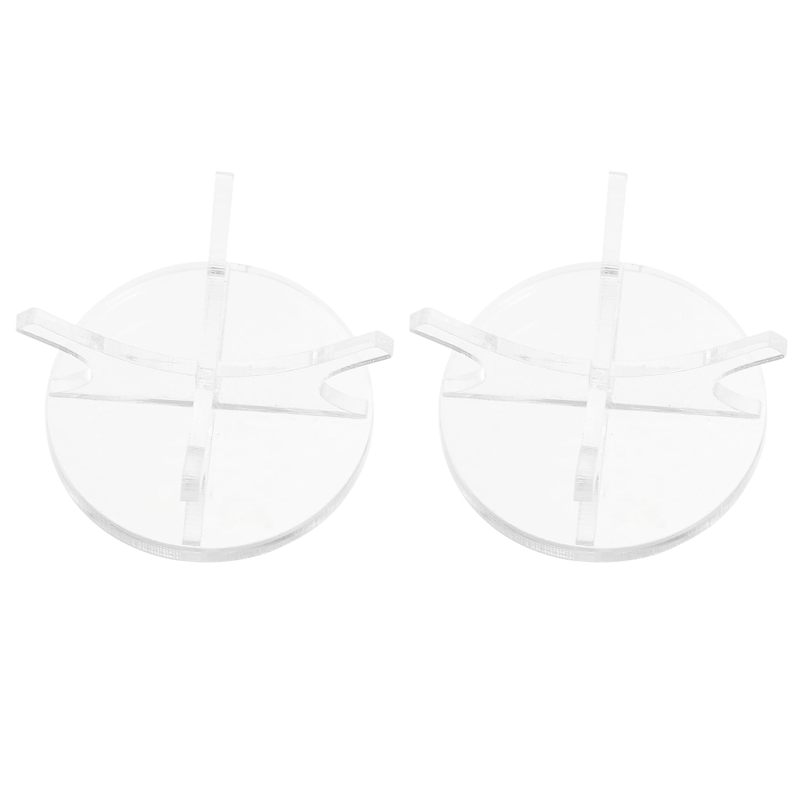 2 Pcs Show Rack Ball Display Stand Easy to Clean Display Rack 5X5CM ...