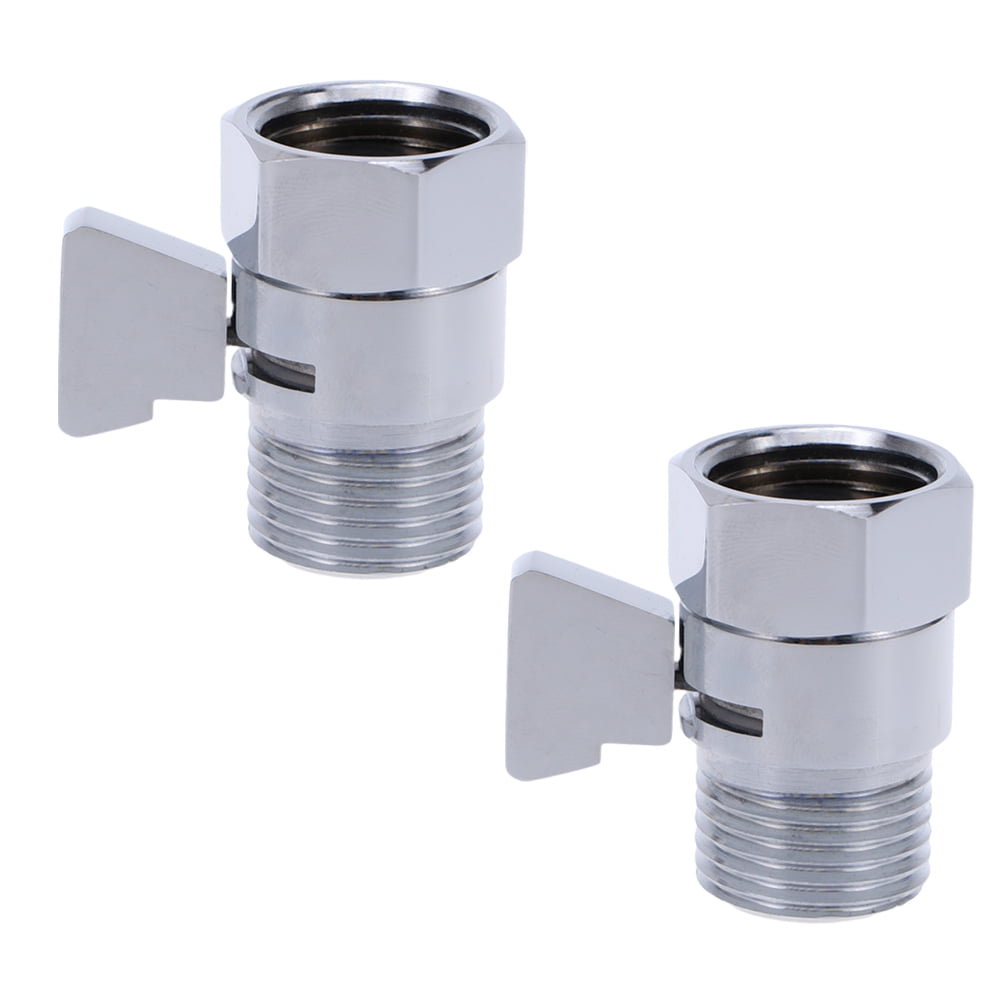 2 Pcs Shower Shut off Valve Water Volume Adjust Sprayer Shut off for ...