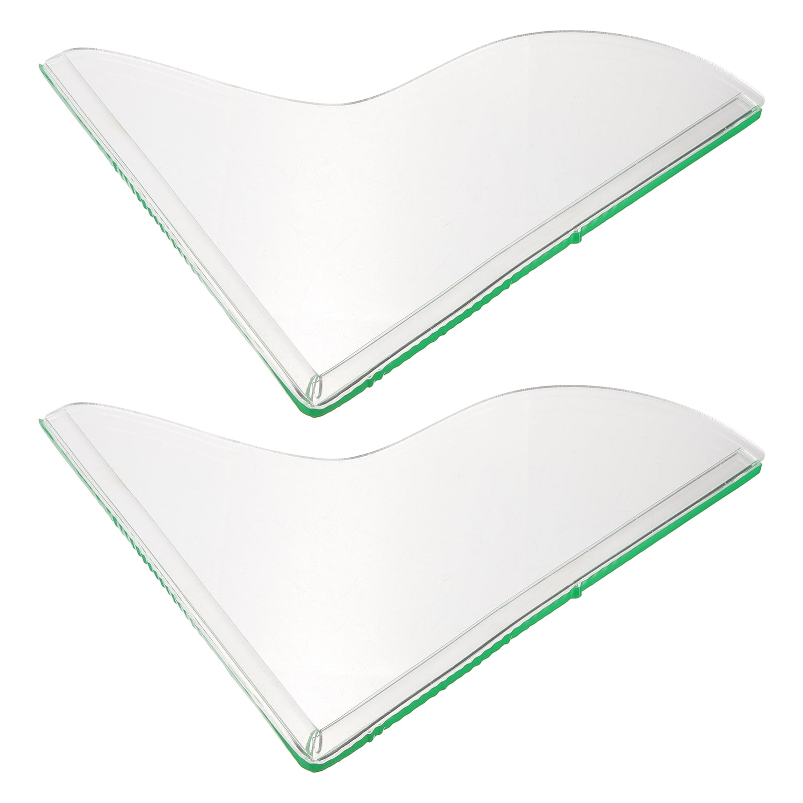 2 Pcs Shower Splash Guard Bath Sink Set Tub Threshold Bathtub Water Dam ...