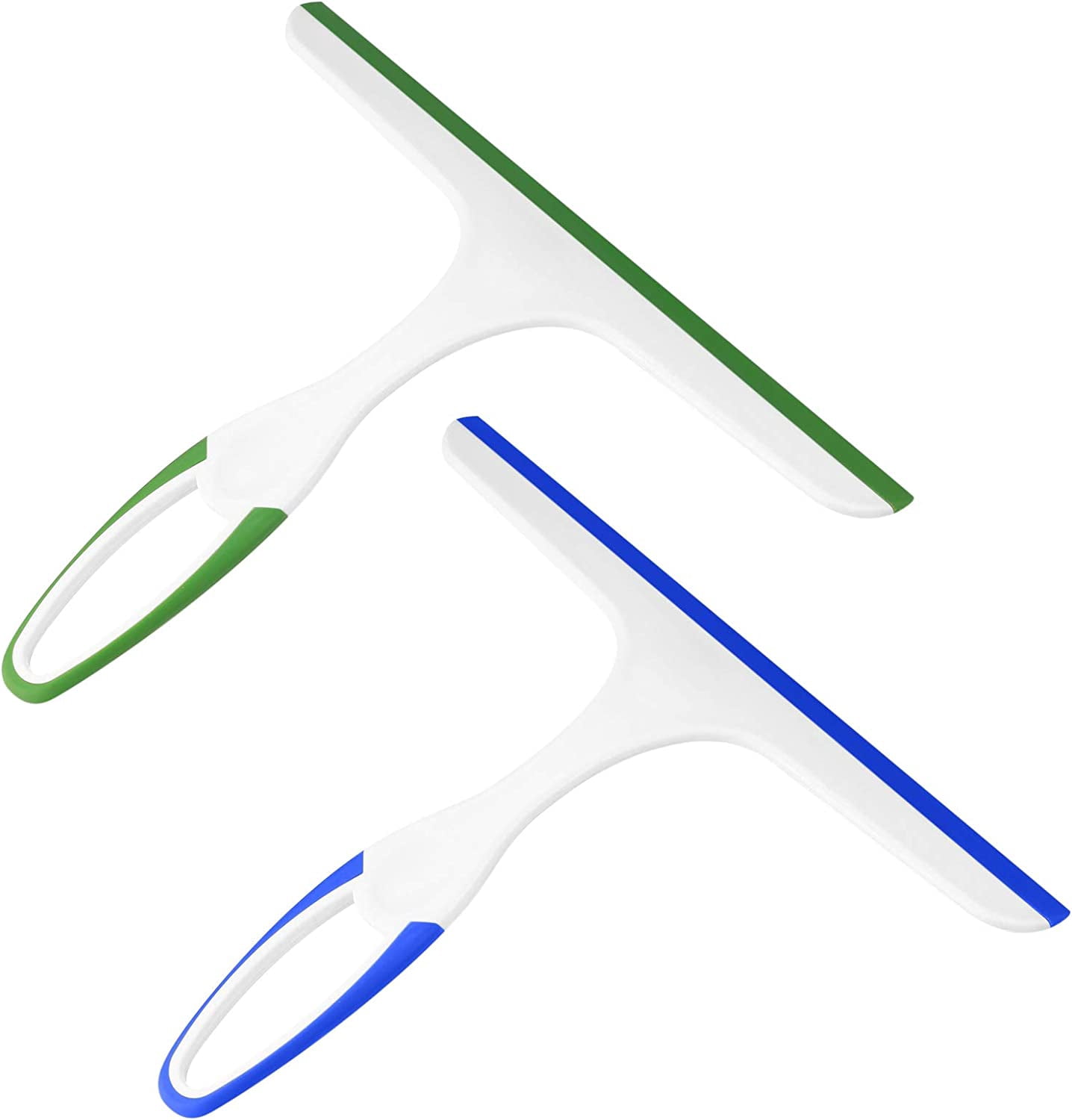 2 Pcs Shower Squeegee for Shower Glass Doors,Car Window Windshield ...