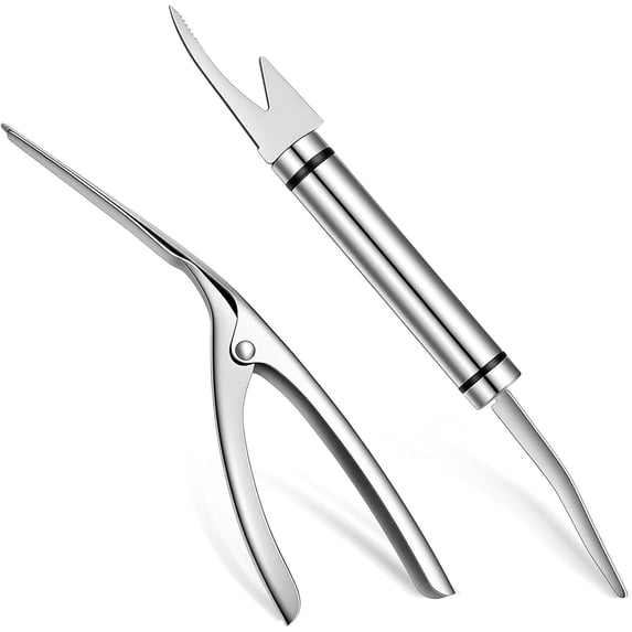 2 Pcs Shrimp Deveining Tool, Shrimp Deveiner Tool Shrimp Peeler Cleaner ...
