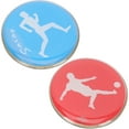 2Pcs Practical Judge Coins Pingpong Toss Coin Volleyball Referee Coins ...