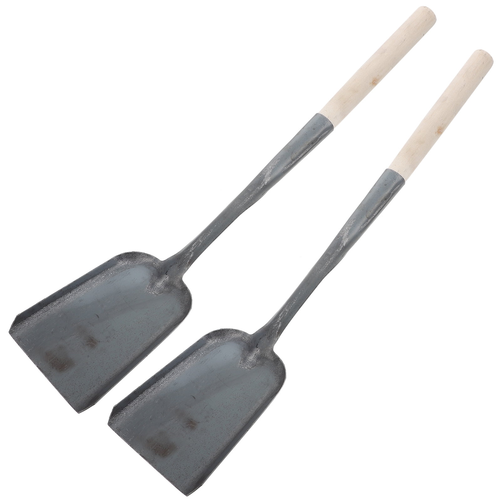 2 Pcs Sifting Outdoor Fireplace Soot Shovel Ash BBQ - Walmart.com