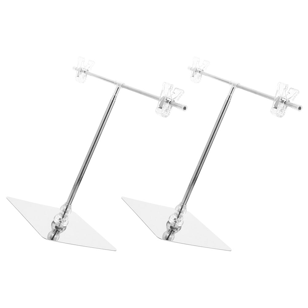 2 Pcs Sign Stand Store Display Shaped Poster Indoor Adjustable Abs ...