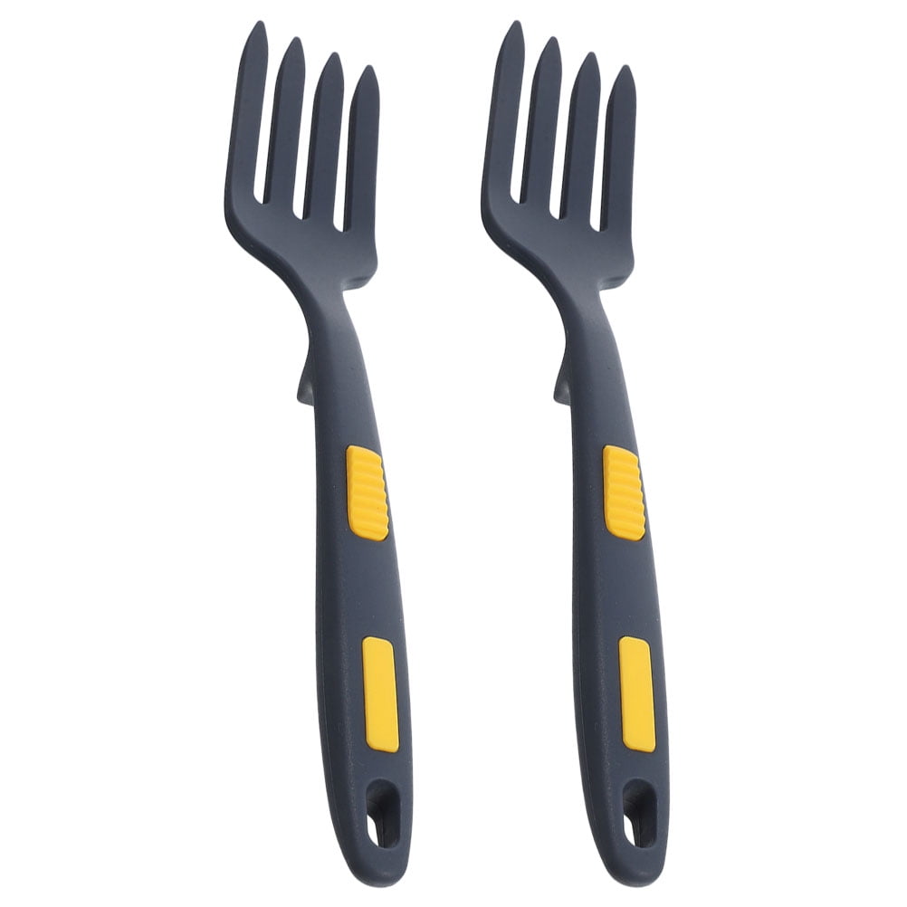 2 Pcs Silicone Cooking Fork Pork Pasta Pasta Cooking Fork Serving Fork ...