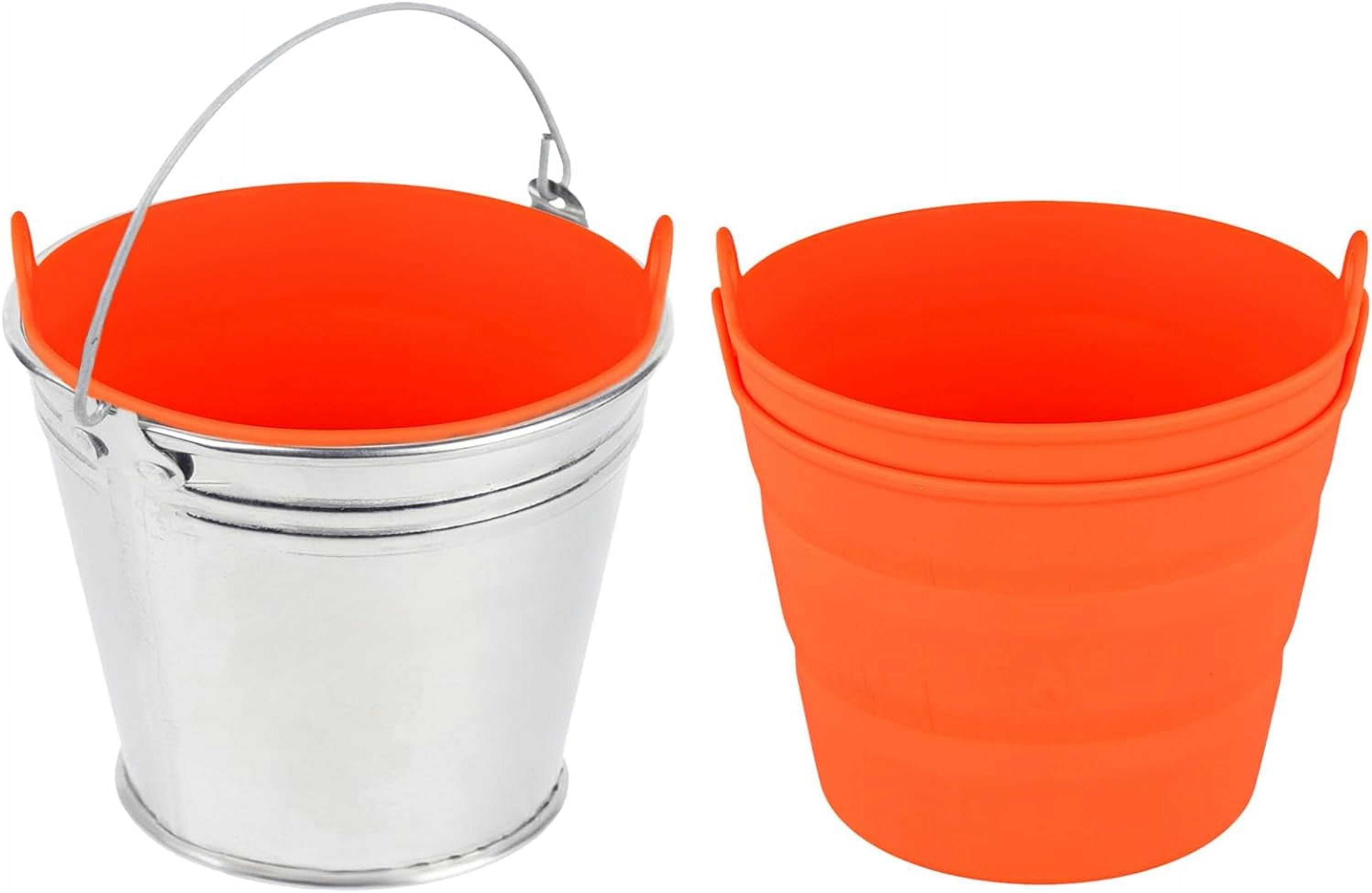 2 Pcs Silicone Drip Tray Liner and Bucket, Trianu Grill Accessories ...