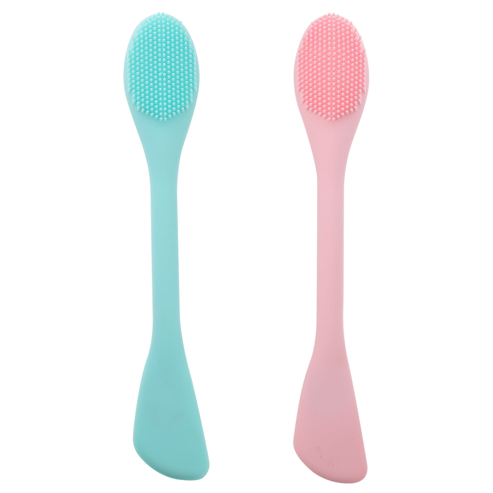 2 Pcs Silicone Face Brush Face Wash Brush Nose Cleaning Brush Face ...