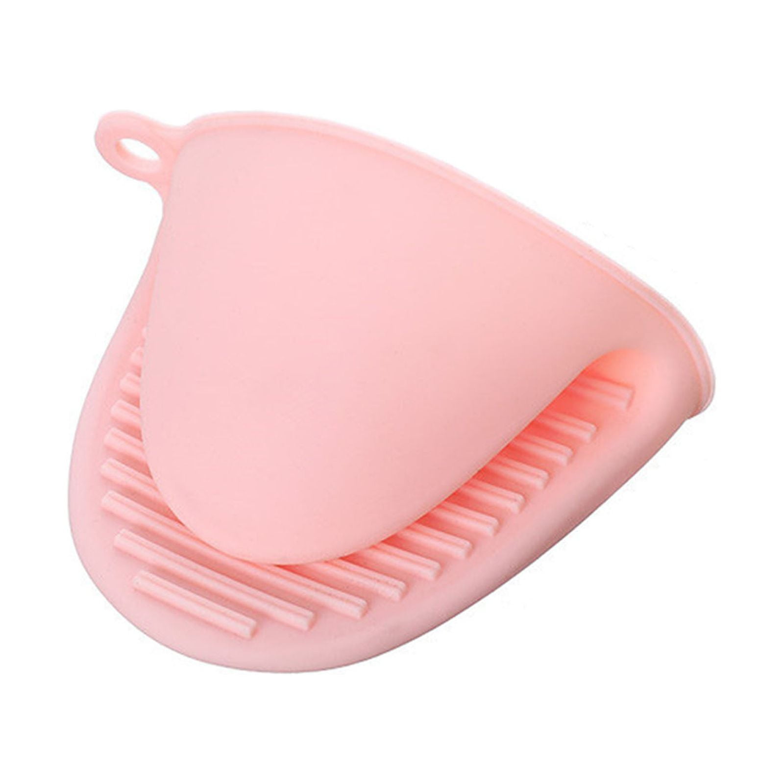 2 Pcs Silicone Gloves Oven Heat Insulated Finger Gloves Cook Microwave ...