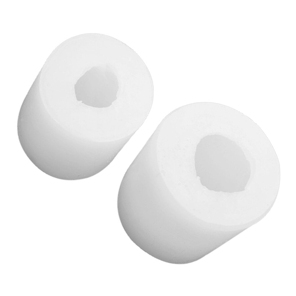 2 Pcs Silicone Mold Craft Easy Clean Flower Shaped Mould Cake Dessert ...