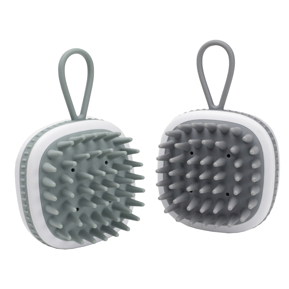2 Pcs Silicone Shampoo Comb Sebum Remover Scalp Brush Massage Combs ...