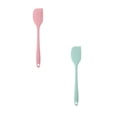 2 Pcs Silicone Spatula, High Heat-Resistant Rubber Spatula, Small ...