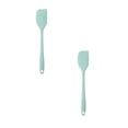2 Pcs Silicone Spatula, High Heat-Resistant Rubber Spatula, Small ...