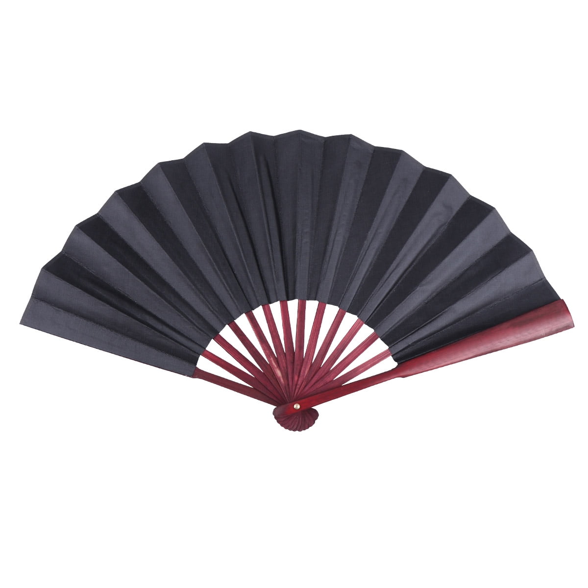 2 Pcs Silk Hand Held Folding Fans Blank Decoration - Walmart.com