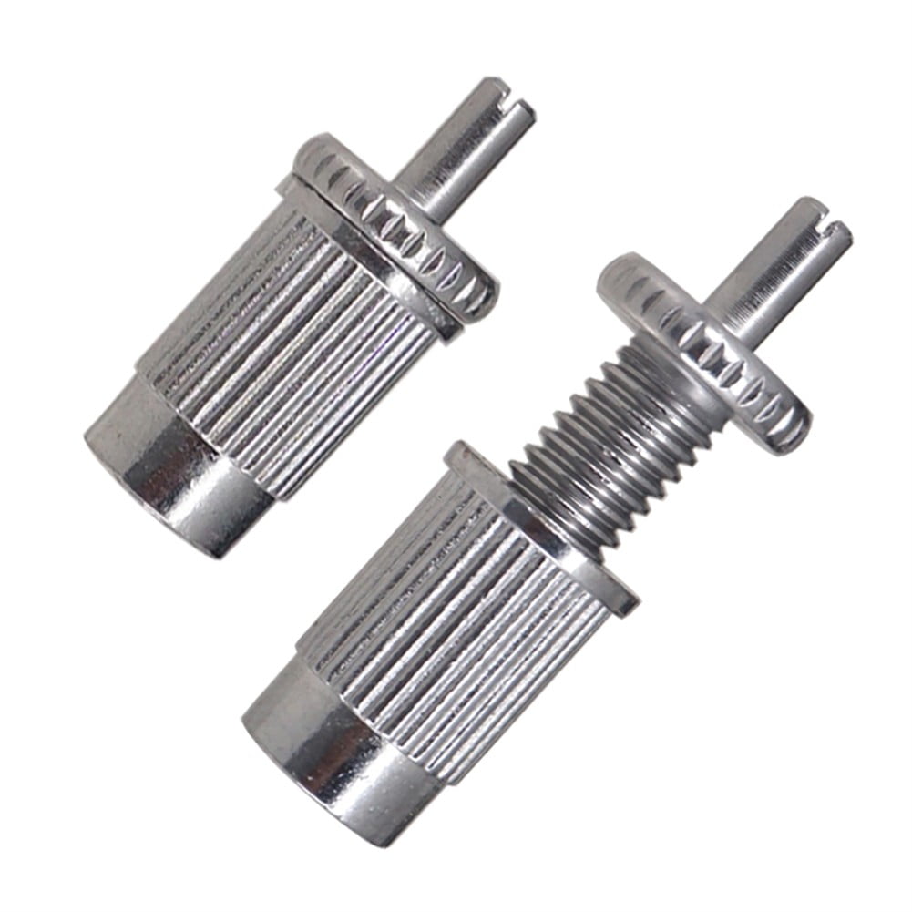 2 Pcs Silver Tremolo Bridge Tailpiece Adapter Stud Posts and Screws for ...