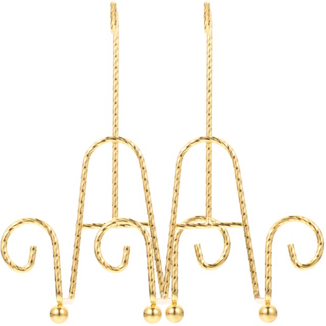 2 Pcs Silverware Countertop Cup Holder Golden Display Stand Multi ...