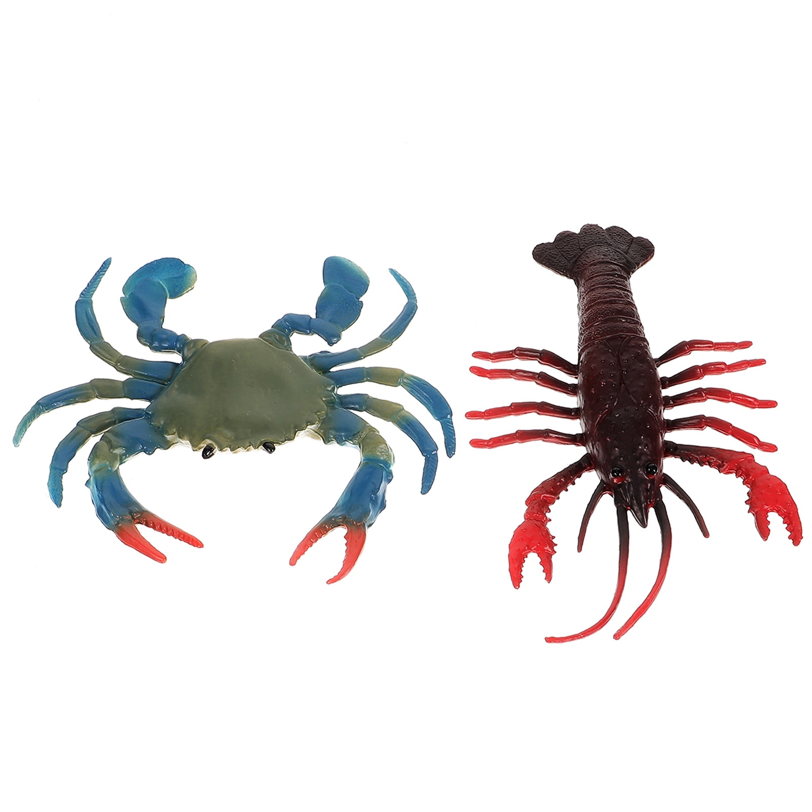 HEMOTON Adorable Simulation Shrimp and Crab Toy for Aquarium Decor in ...