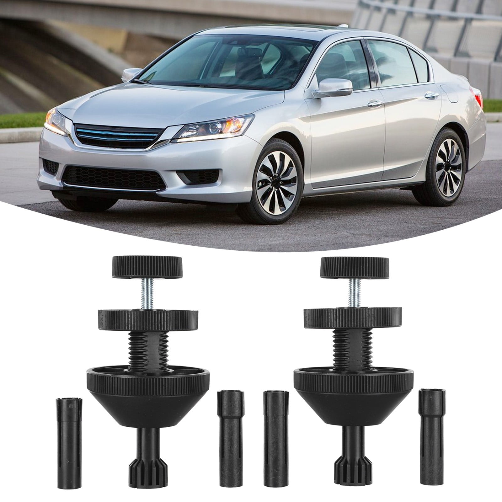 2 Pcs Single Plate Car Van Clutch Alignment Kit Aligning Tool With 3 ...