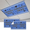 2 Pcs Sky Blue Congrats Day Fluorescent Light Covers Graduation ...