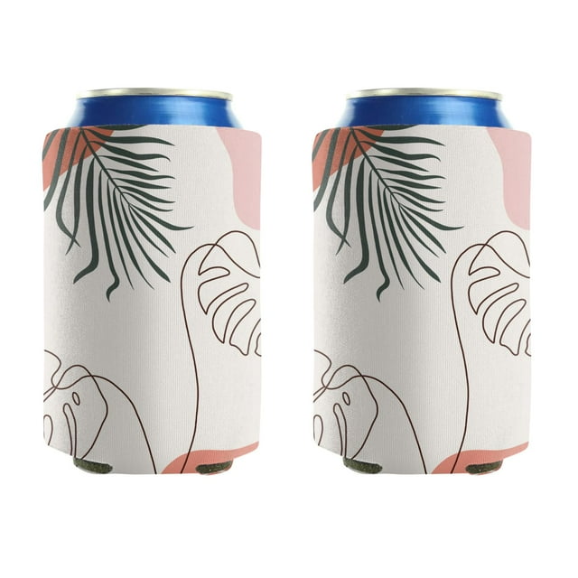 2 Pcs Sleeves Beer Cooler Bags Insulated Collapsible Beer Sleeve ...