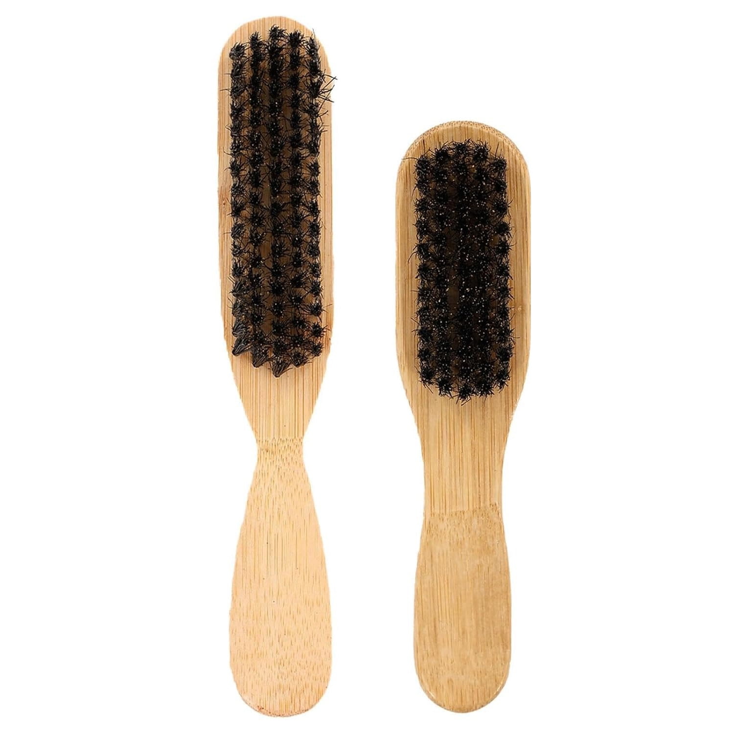 2 Pcs Slick Back Hair Brush Edge Brushes, Mini Slick Back Brush Soft ...