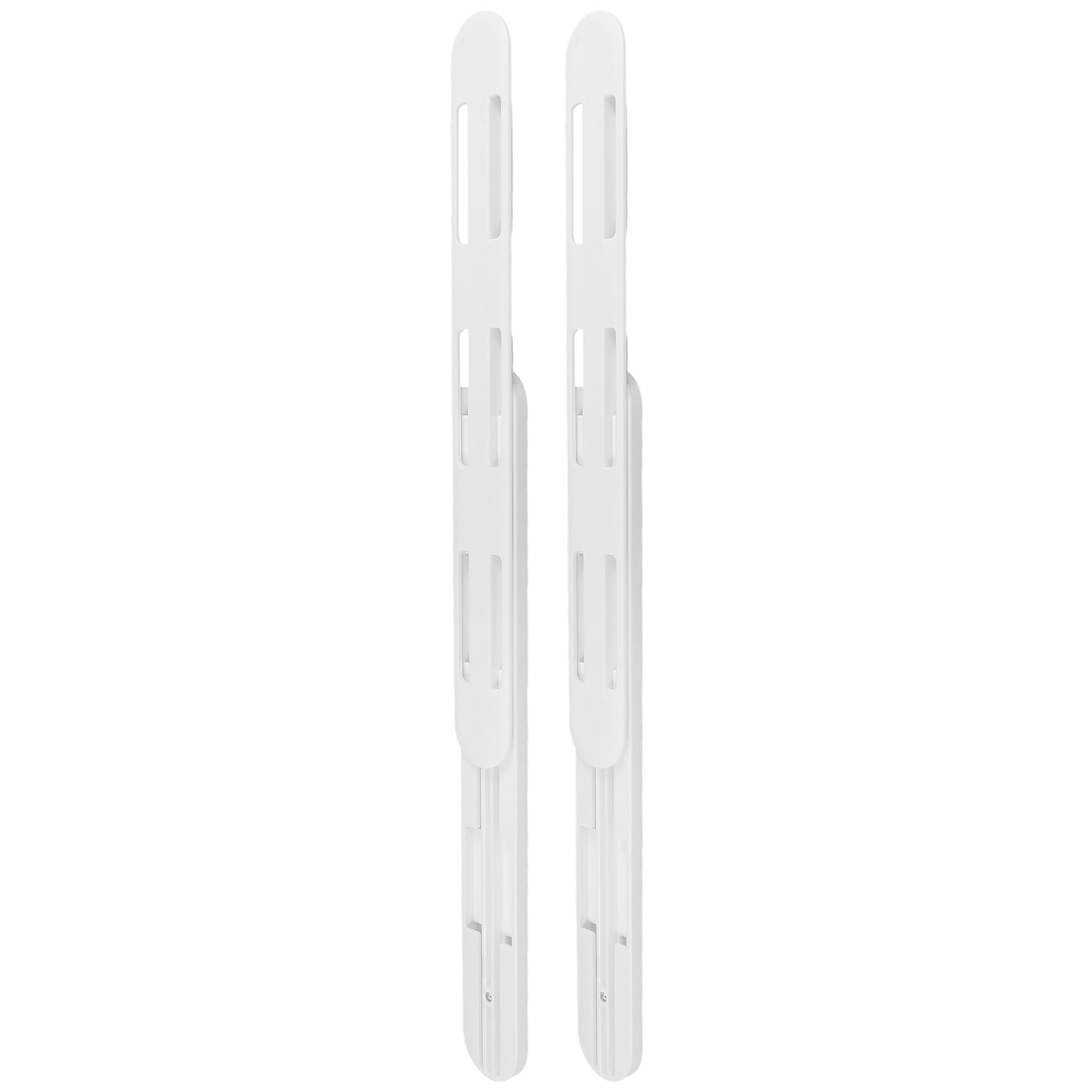 GETAJGHSD 2Pcs Undermount Drawer Slides White Pull Out Rails for ...