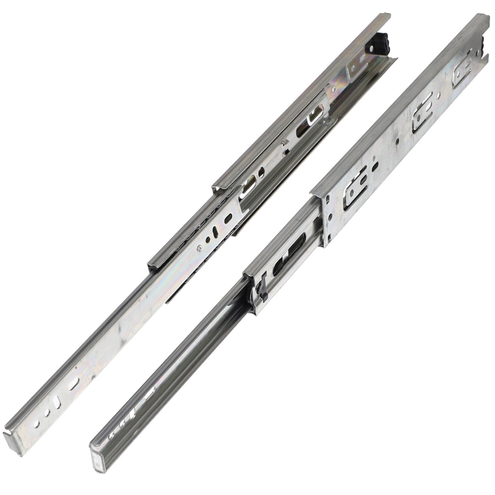 2 Pcs Slide Sliding Rail for Drawers Heavy Duty Slides Dresser Glides ...