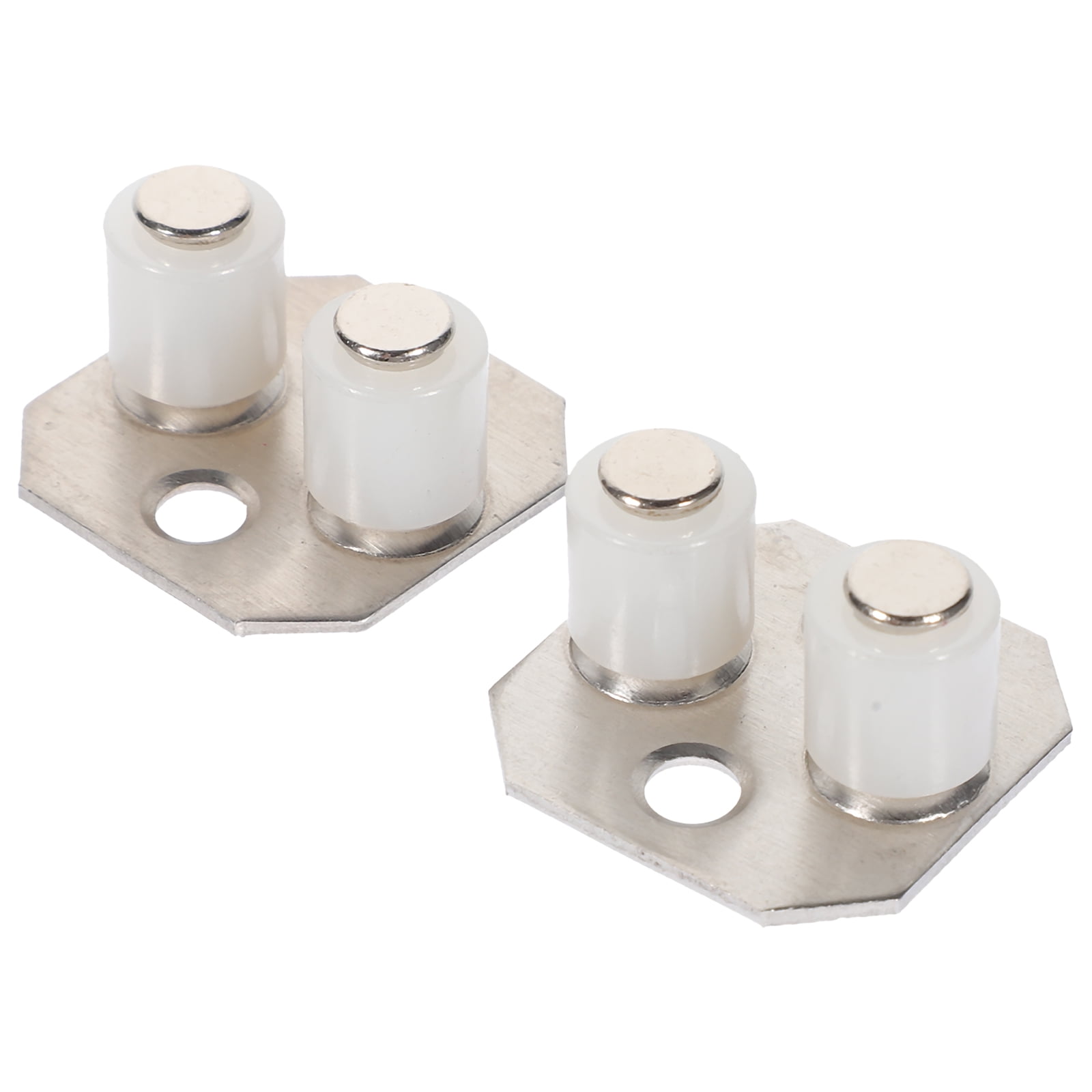 2 Pcs Sliding Barn Door Rails Floor Bottom Guide Stop Hardware Doors ...