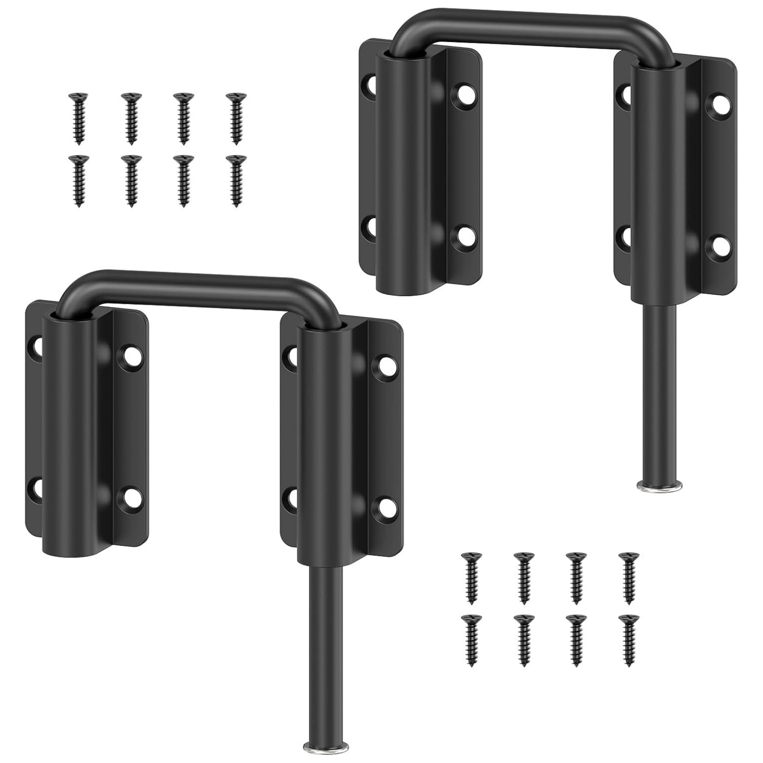 2 Pcs Sliding Door Loop Latch Topboutique U-Bolt Lock U-Shaped Latch ...