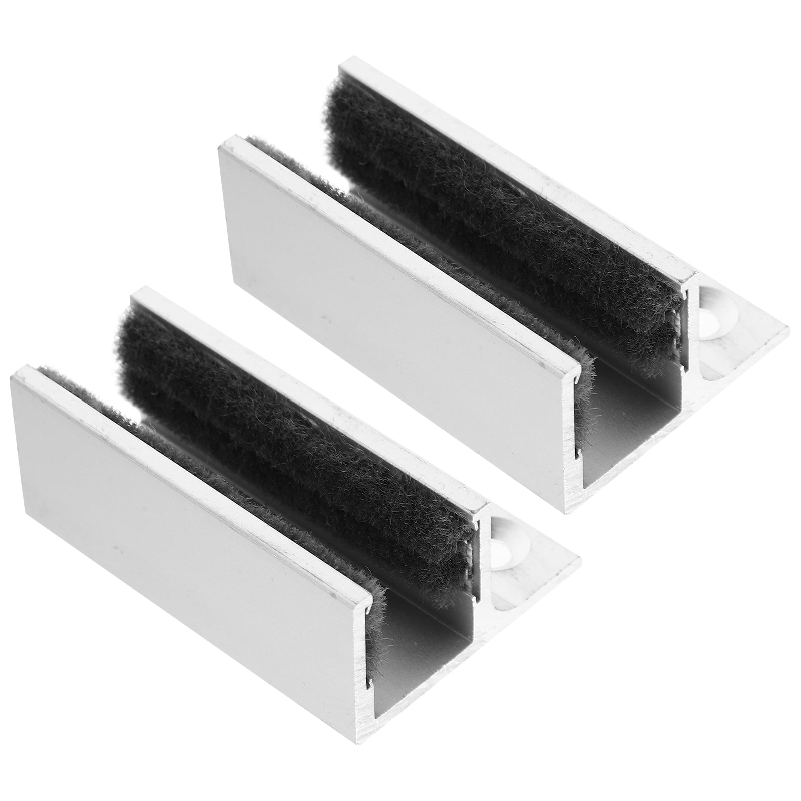 2 Pcs Sliding Door Pvc Track Guide - Walmart.com