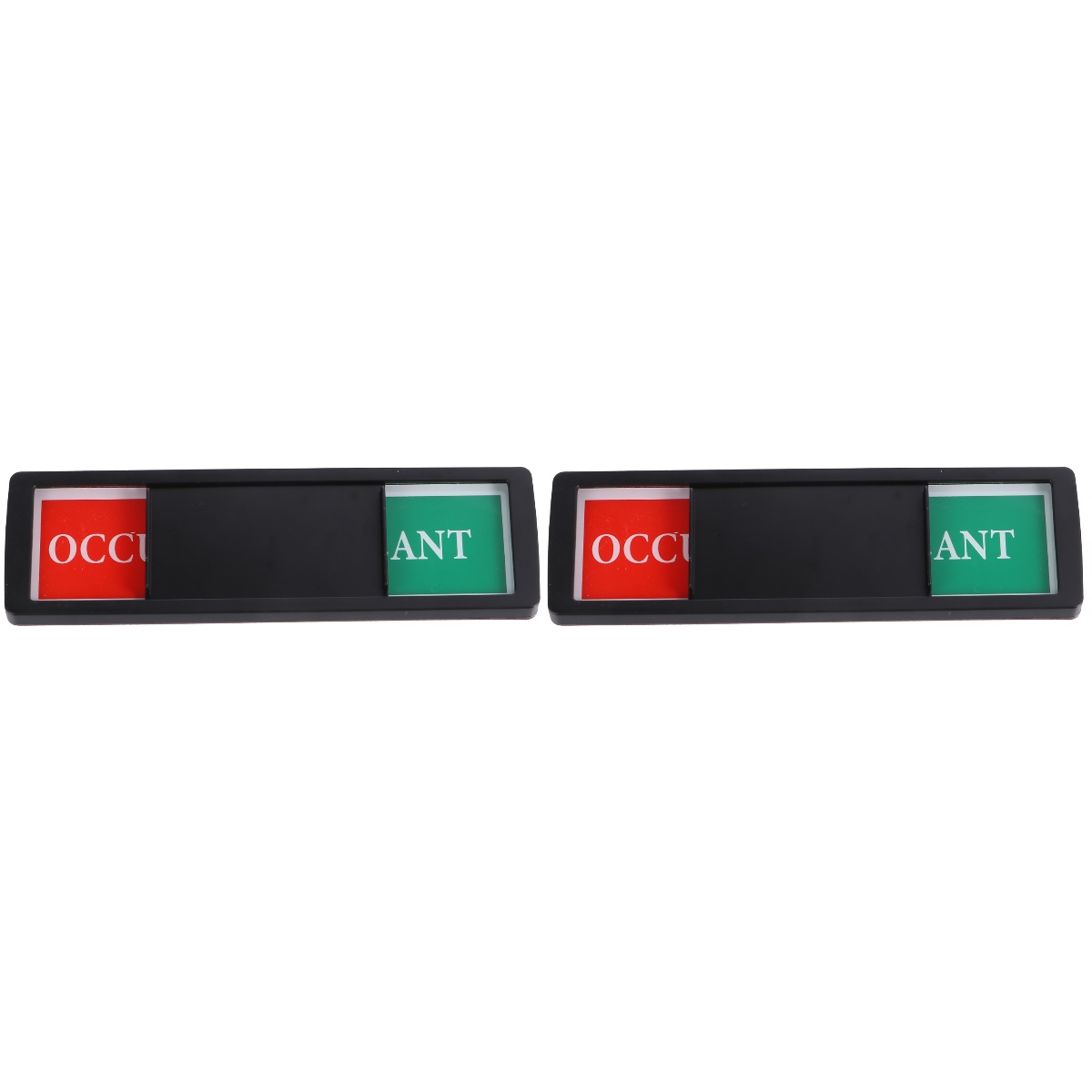 2 Pcs Sliding Door Stickers Signage Slide Indicator Conference ...